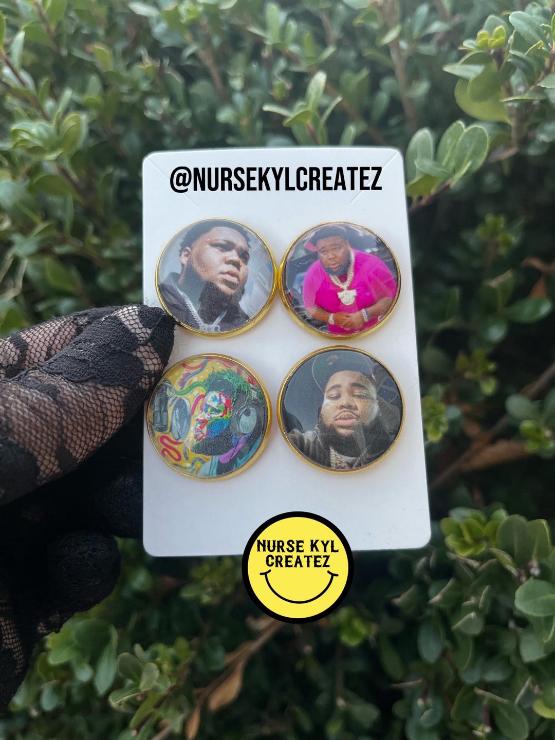 Rod Wave Junk Sock Charms/brooches set of 4 - Etsy