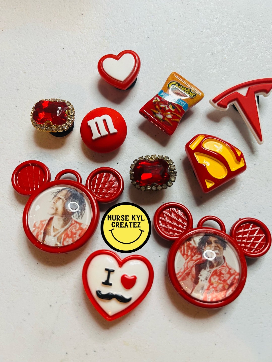 Young Boy/red/shoe Charm Jibbits Packet - Etsy