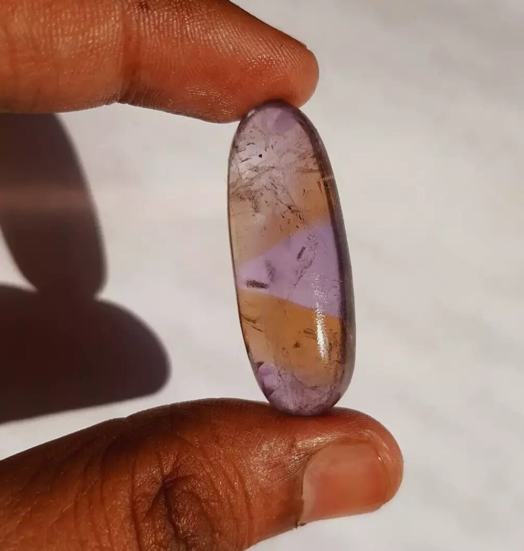 Natural Ametrine Shiva Lingam Hand Polished Shiva Shape Beautiful ...