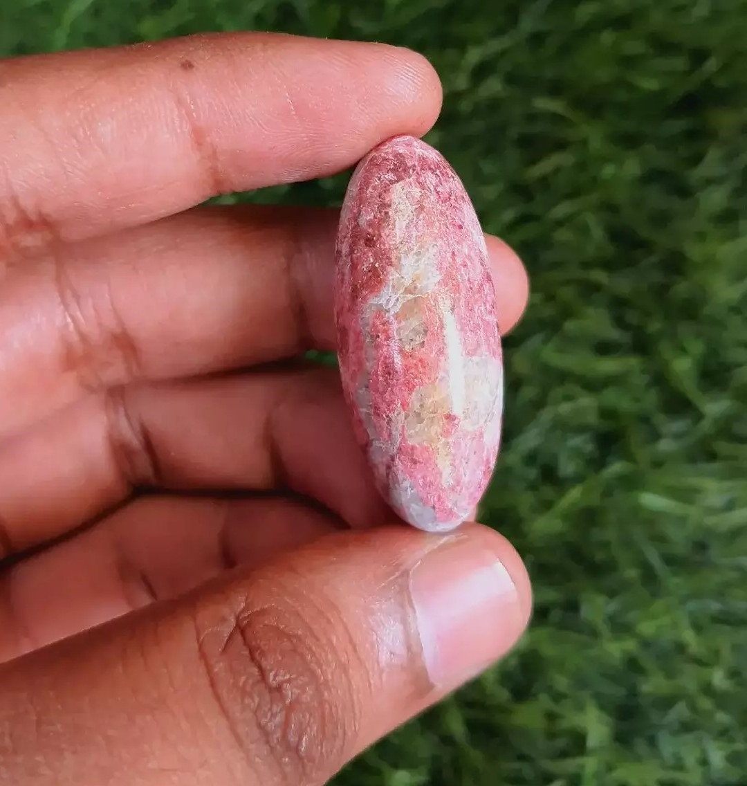 Natural Rare Thulite Shiva Lingam Stone Beautiful Rare Thulite Shiva Shape Designer Handmade ...