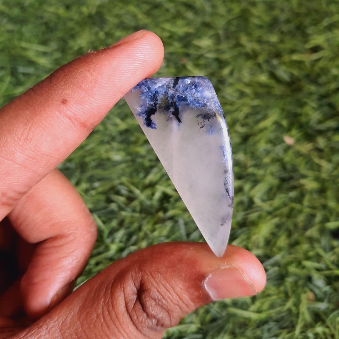 Natural Rare Blue Paraiba Quartz Fancy Stone Beautiful Rare Blue ...