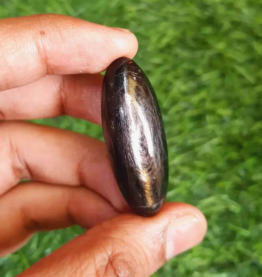 Natural Hypersthene Shiva Lingam Stone Healing Crystal Beautiful ...