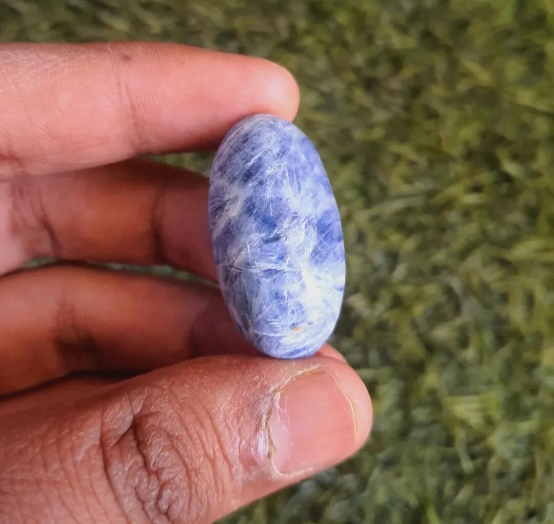 Natural Blue Kyanite Shiva Lingam Stone Beautiful Blue Kyanite Shiva ...