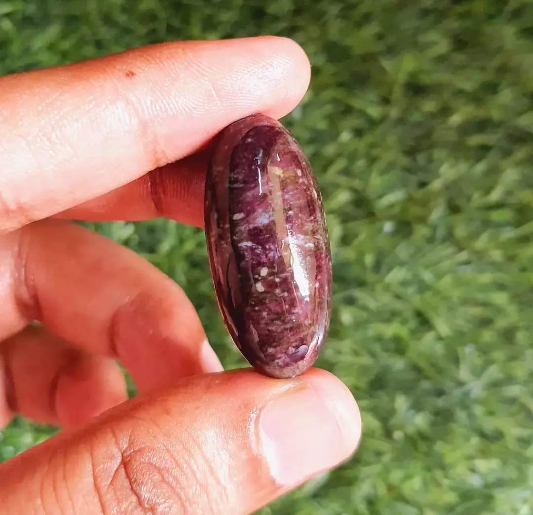 Natural Rare Sugilite Shiva Lingam Stone Beautiful Amazing Sugilite ...