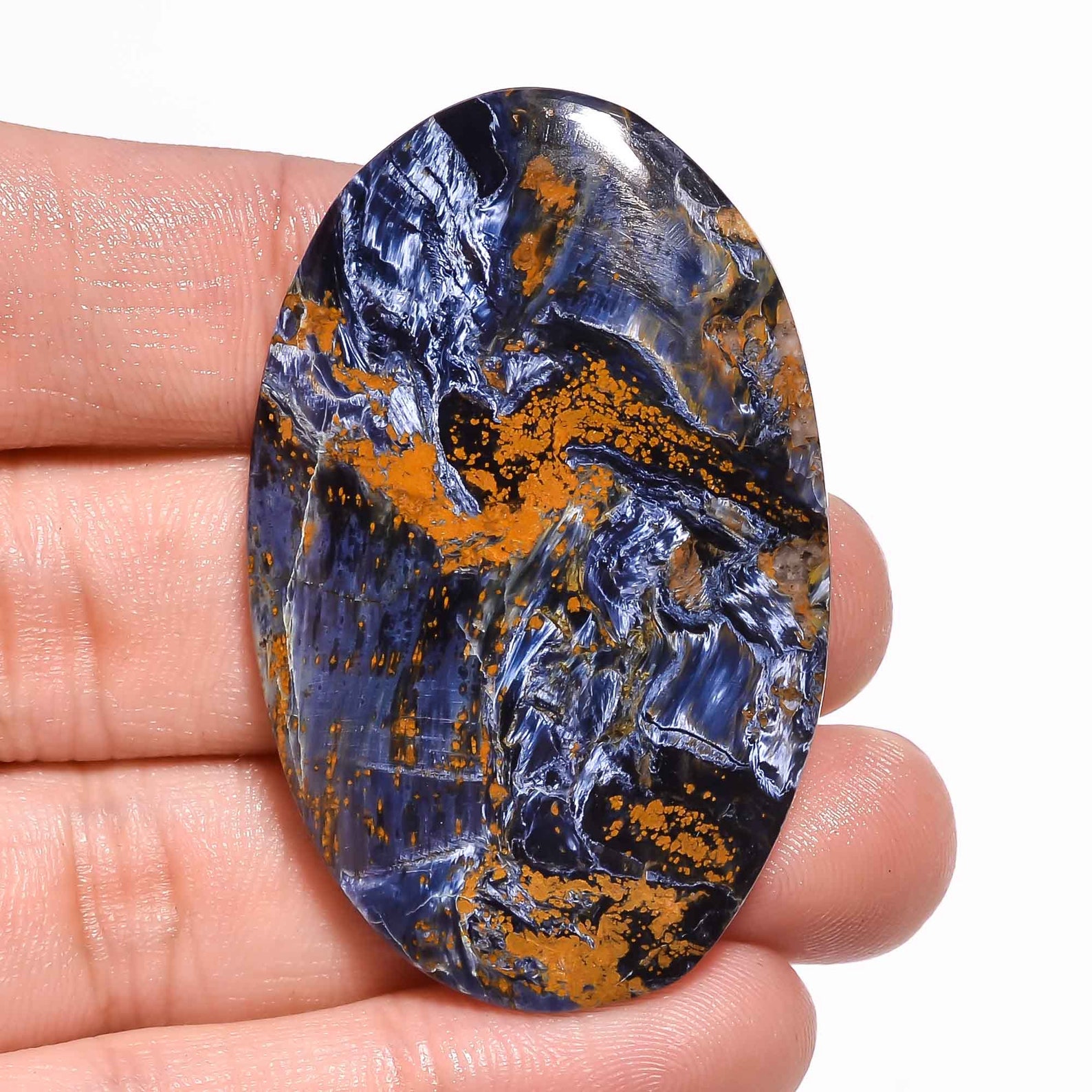 Nice Namibian Pietersite 49x31x5mm71cts Namibian Pietersite | Etsy