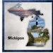 Michigan Scrapbook Template, Digital Scrapbook Template, Michigan ...
