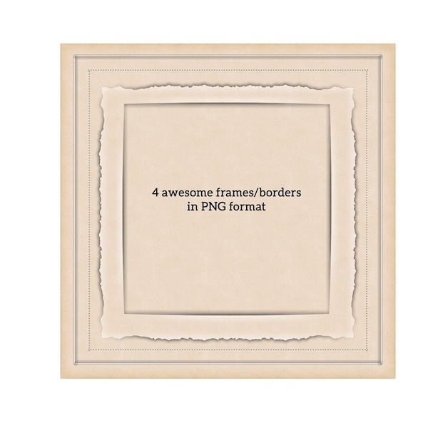 Scrapbook Frames - Etsy