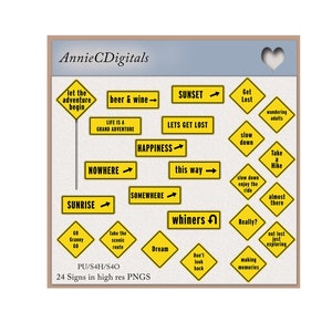 Fun Road Signs, Road Signs, Whimsical Road Signs, Engaging Road Signs ...