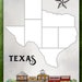 Texas Scrapbook Template, Digital Scrapbook Template, Texas Scrapbook ...