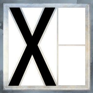 Digital Scrapbook Template, Alphabet Page Template, Scrapbook Collage ...