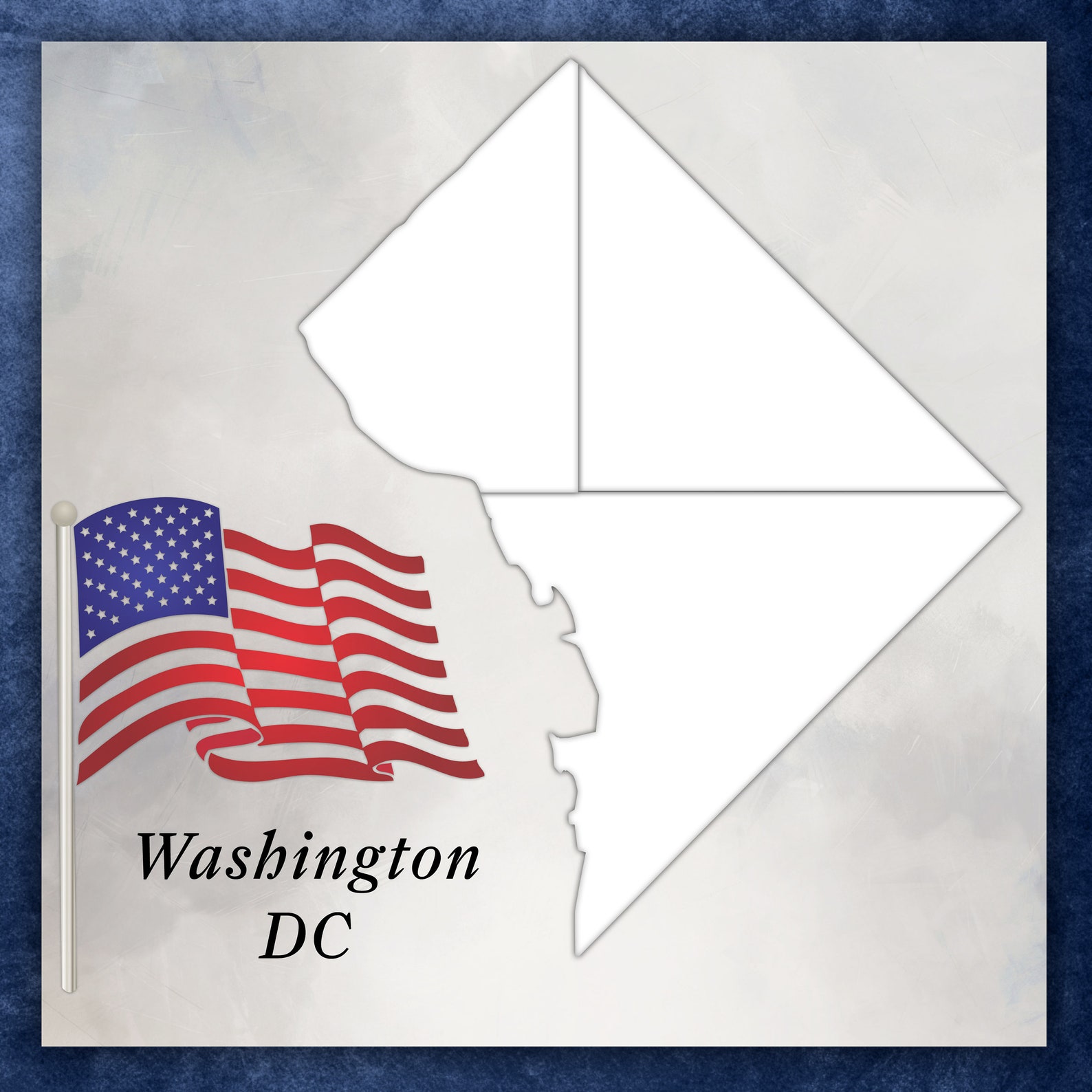 Washington DC Scrapbook Template, Digital Scrapbook Template ...