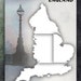 England Scrapbook Template, Digital Scrapbook Template, England ...