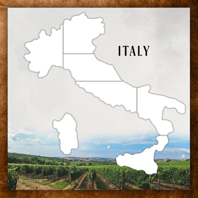 Italy Scrapbook Template Digital Scrapbook Template Italy | Etsy