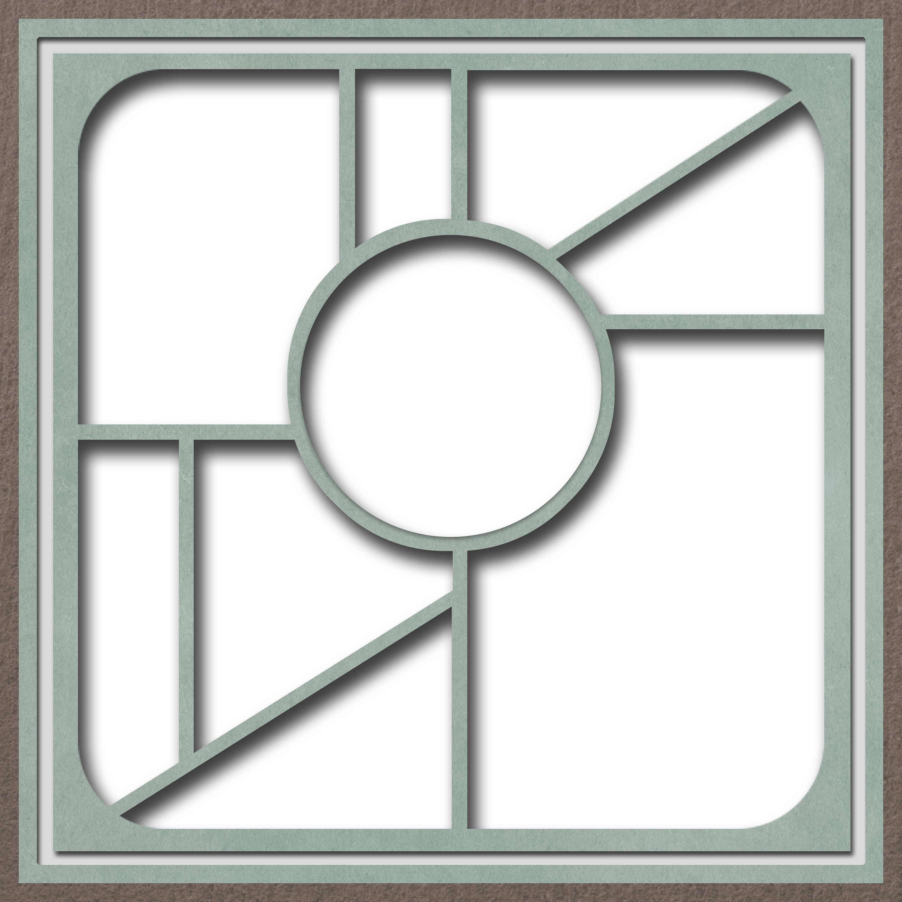 12x12 Digital Scrapbook Template 256 | Etsy