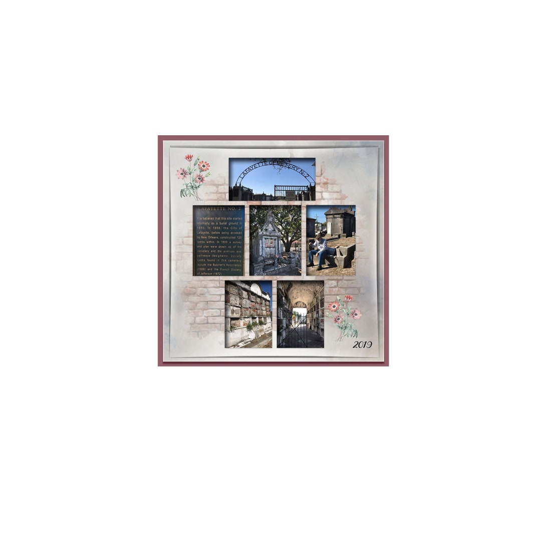 Scrapbook Templates, Digital Scrapbook Template, Scrapbook Pages ...