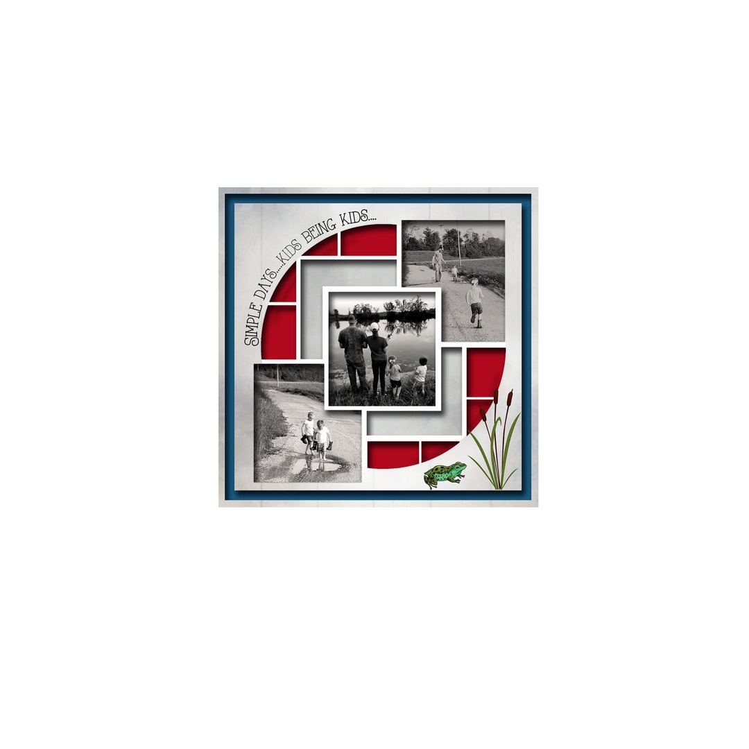 Scrapbook Templates, Digital Scrapbook Template, Scrapbook Pages ...