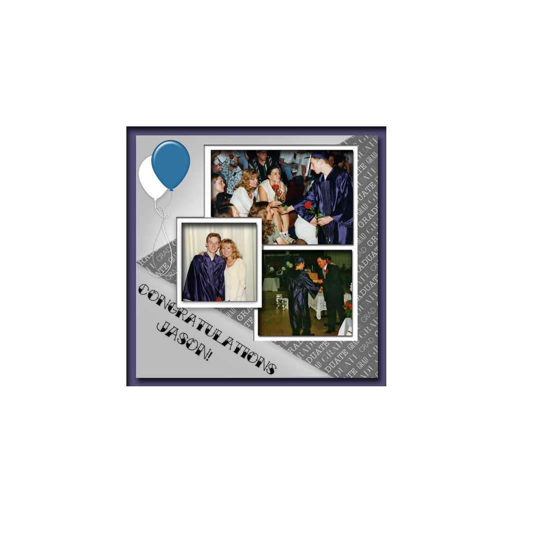 Scrapbook Templates, Digital Scrapbook Template, Scrapbook Pages ...