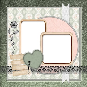 Scrapbook Templates, Digital Scrapbook Template, Scrapbook Pages ...