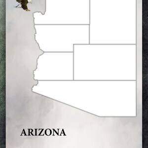 Arizona Scrapbook Template, Digital Scrapbook Template, Arizona ...