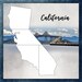 California Scrapbook Template, Digital Scrapbook Template, California ...