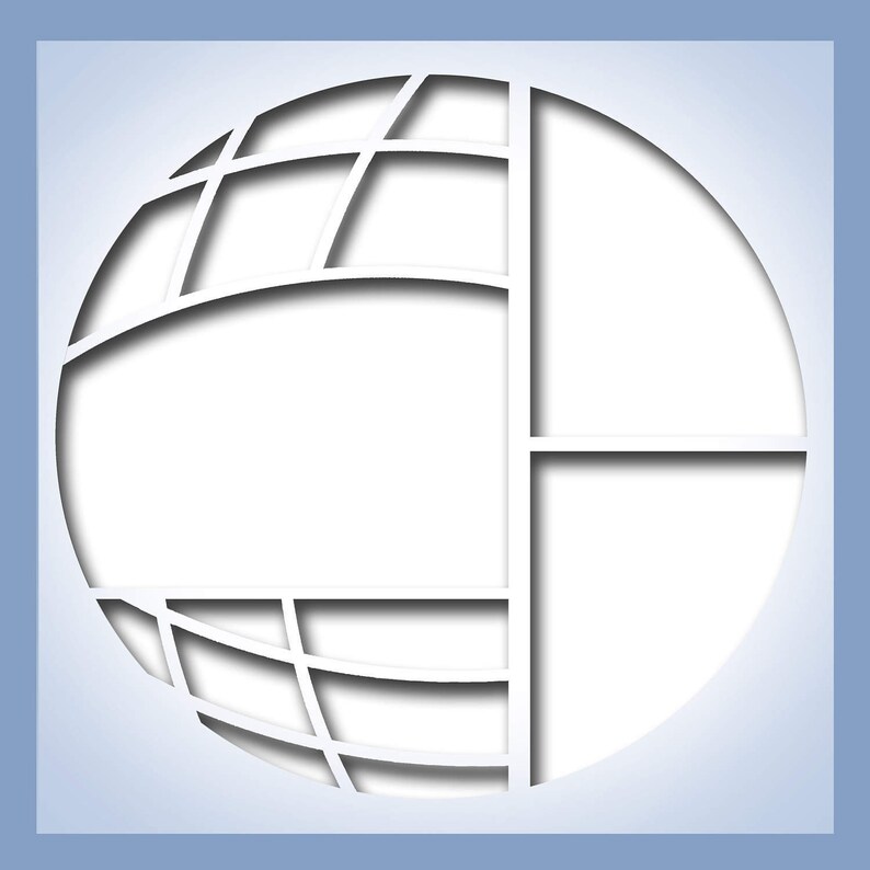 12 x 12 Digital Scrapbook Template 53 | Etsy