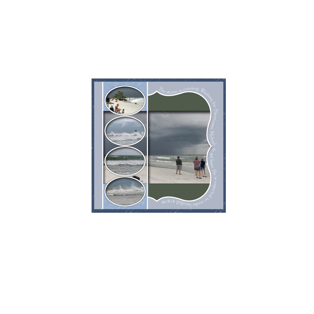 Scrapbook Templates, Digital Scrapbook Template, Scrapbook Pages ...