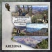 Arizona Scrapbook Template, Digital Scrapbook Template, Arizona ...