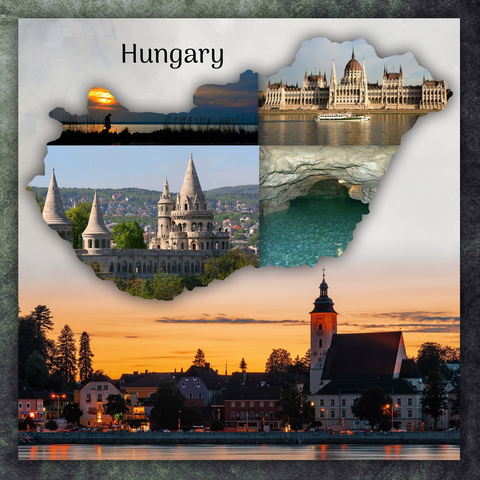 Hungary Scrapbook Template Hungary Scrapbook Page Hungary - Etsy