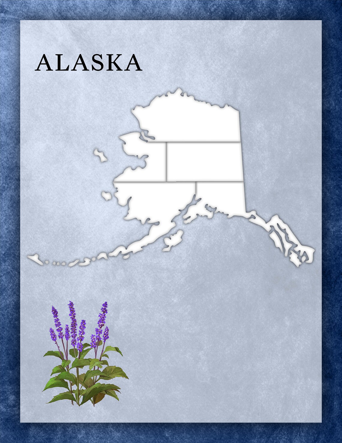 Alaska Scrapbook Template, Digital Scrapbook Template, Alaska Scrapbook ...