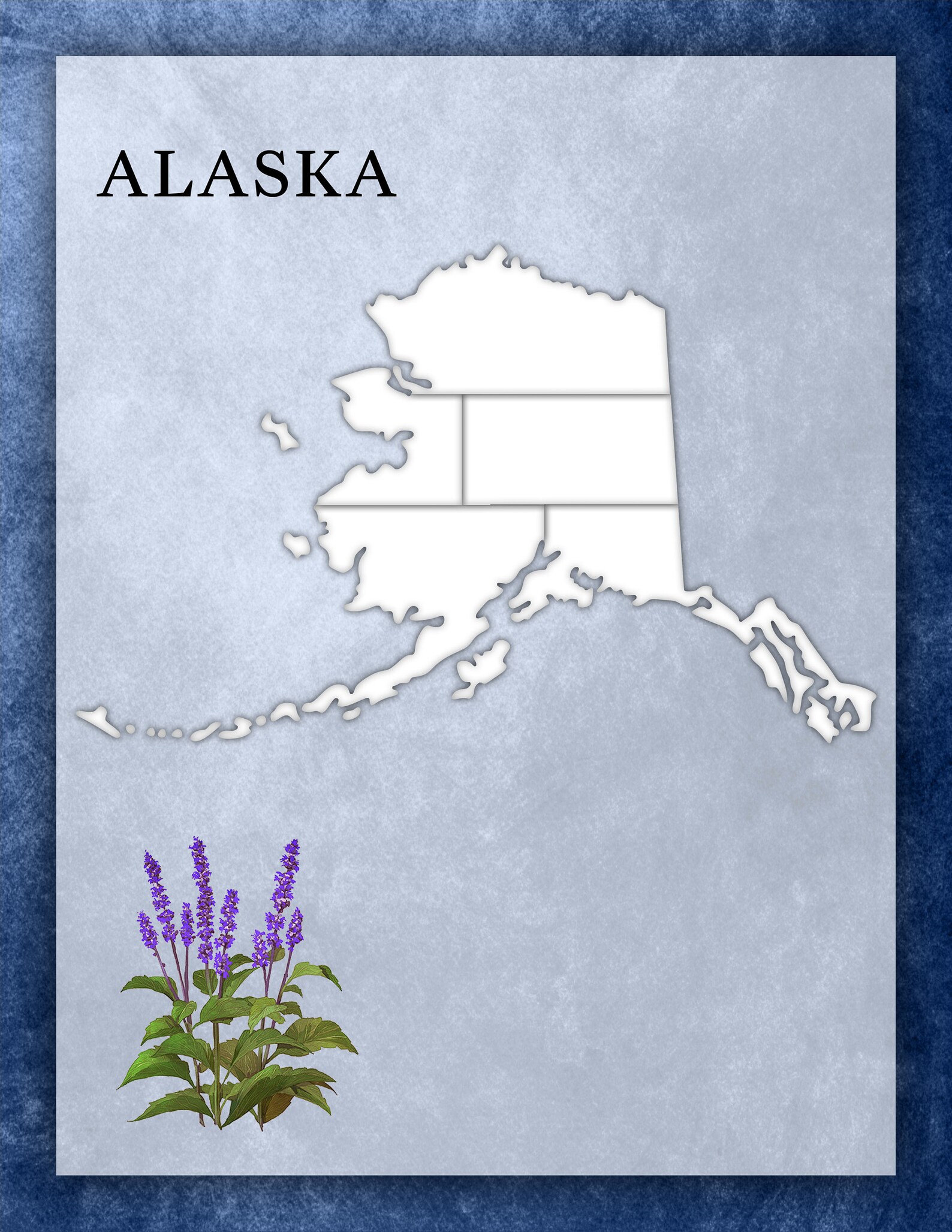 Alaska Scrapbook Template, Digital Scrapbook Template, Alaska Scrapbook ...