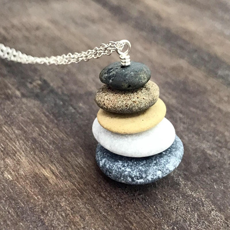 Beach Stone Jewelry - Etsy