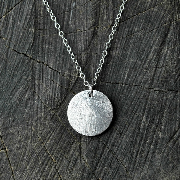 Disc Pendant - Etsy