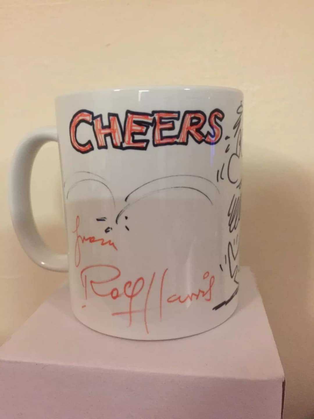 Rolf Harris Comedy Mug, Novelty Mug, Rolf Harris Original. EVRI PRACKED ...