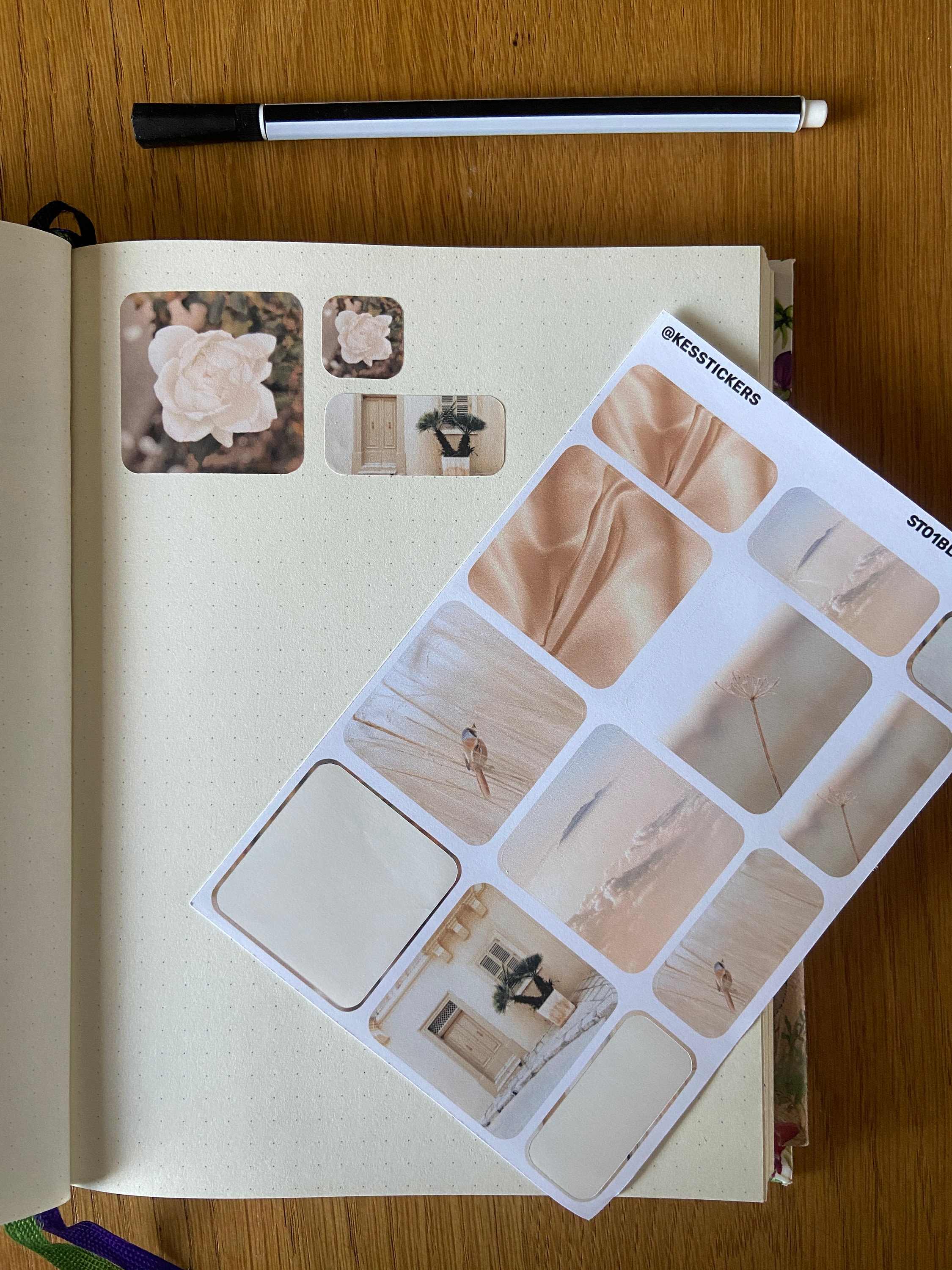 Picture Swirl Bullet Journal Decorative Stickers | Mascha Planner ...