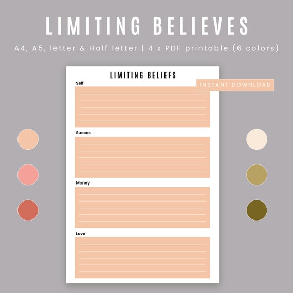 Manifestation Printable Sheet Printable PDF Instant - Etsy Australia