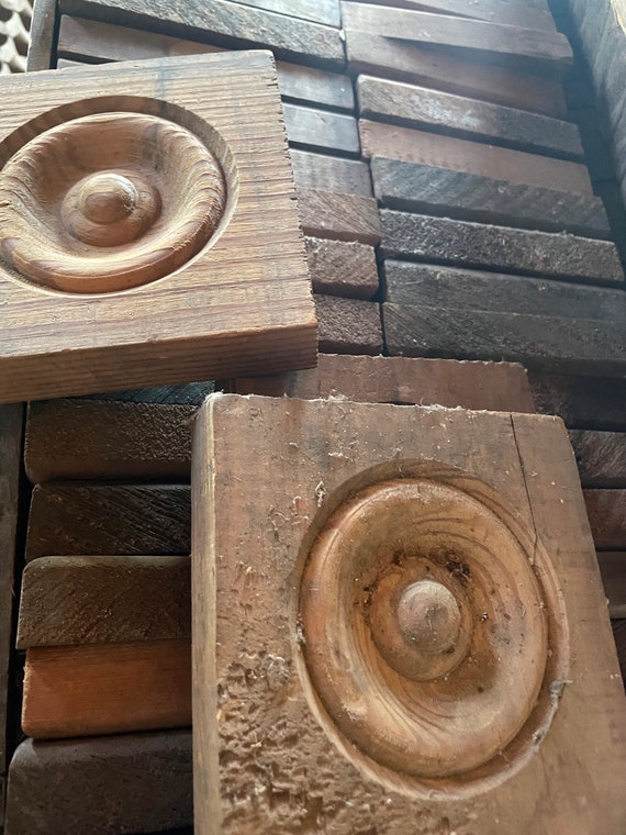 Decorative Wooden Corner Blocks