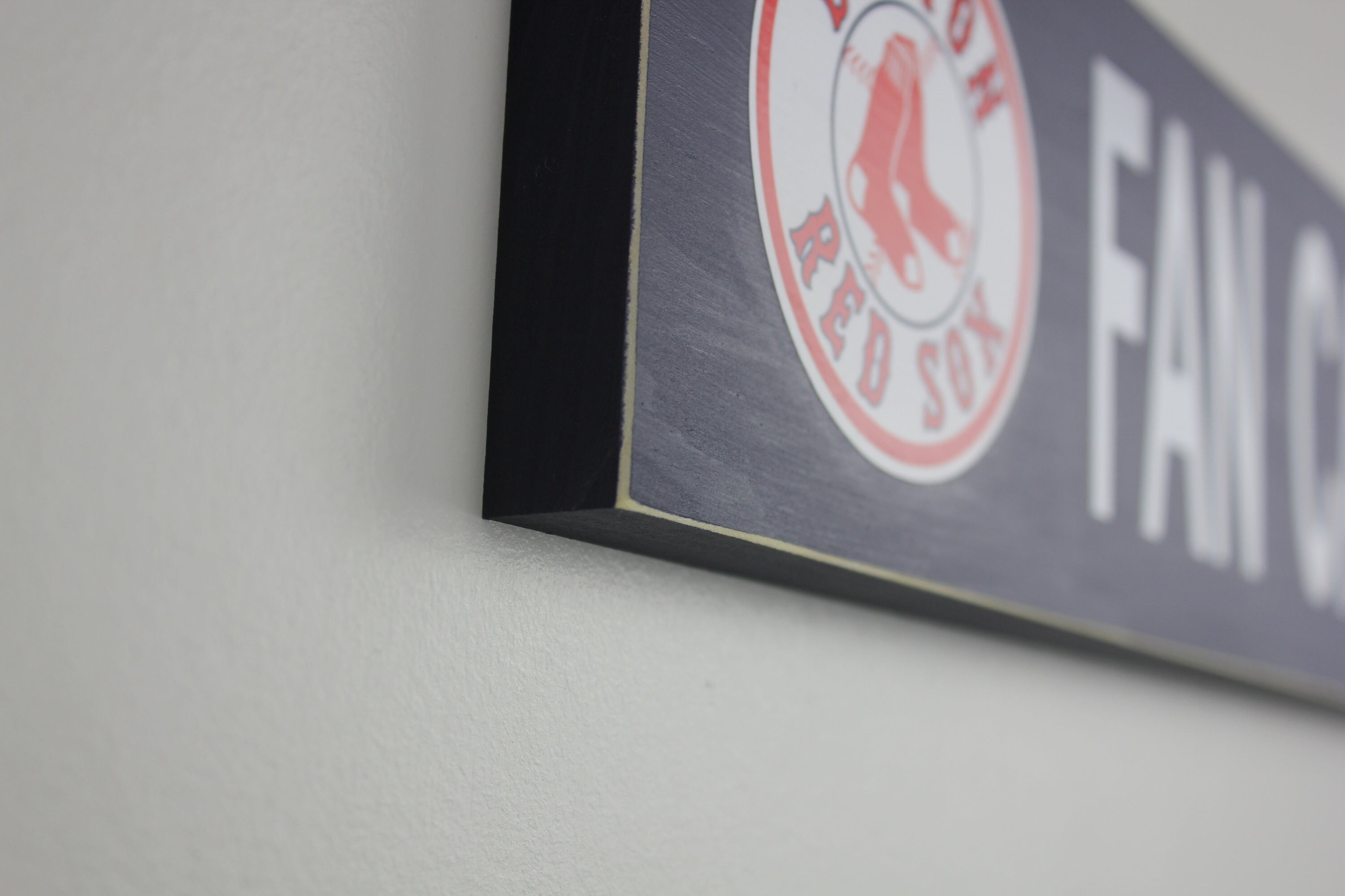 Boston Red Sox Fan Cave Wood Sign Boston Red Sox Wood Sign - Etsy