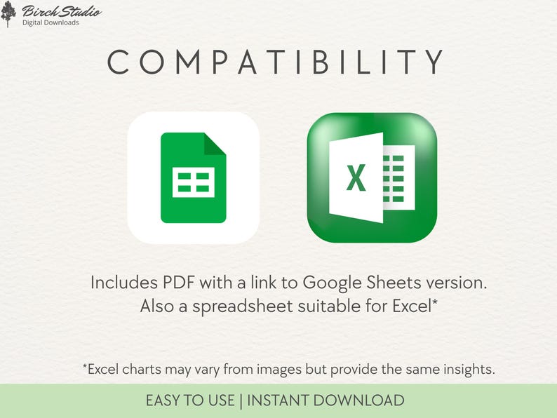 Budget Spreadsheet Google Sheets Excel Monthly Budget Tracker Financial ...