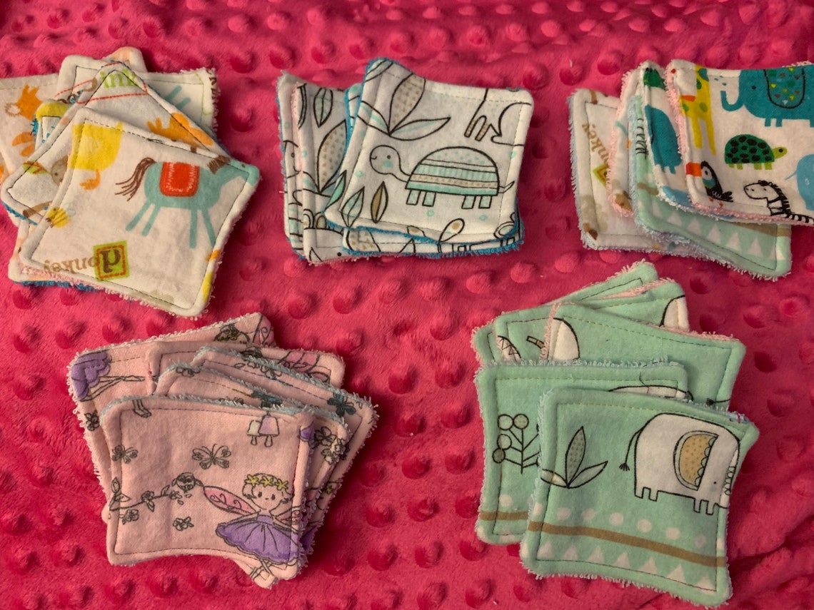 Reusable Cotton Squares | Etsy