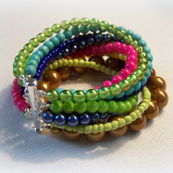 Multistrand Bracelet - Etsy