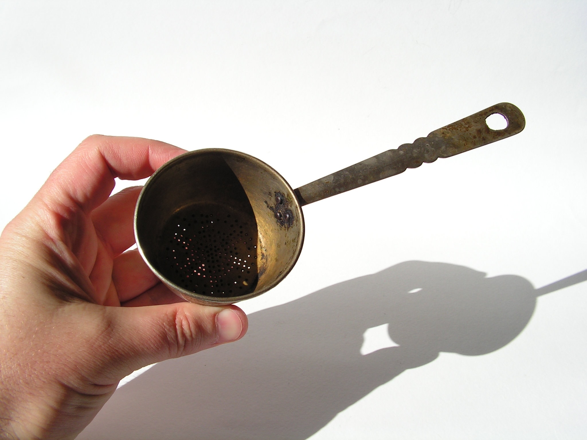 Small Strainer 1950s Old Strainer Antique Metal Strainer - Etsy