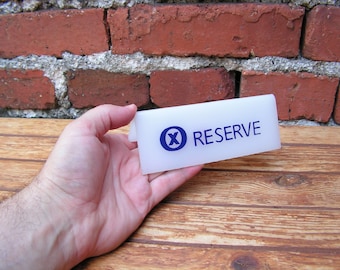 Plastic Table Sign - Etsy