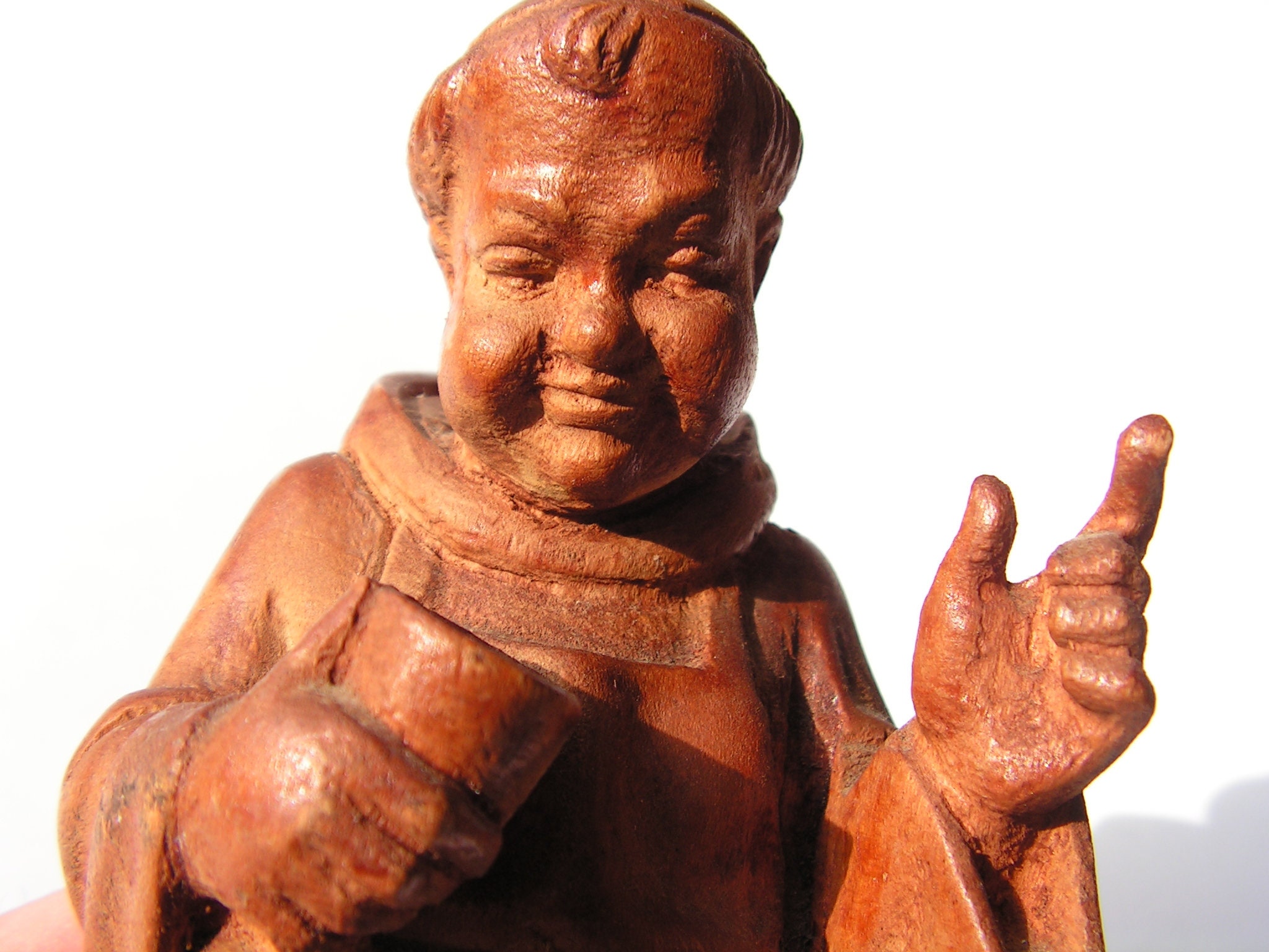 Wooden figure priest Religious art figurine Catholic priest | Etsy