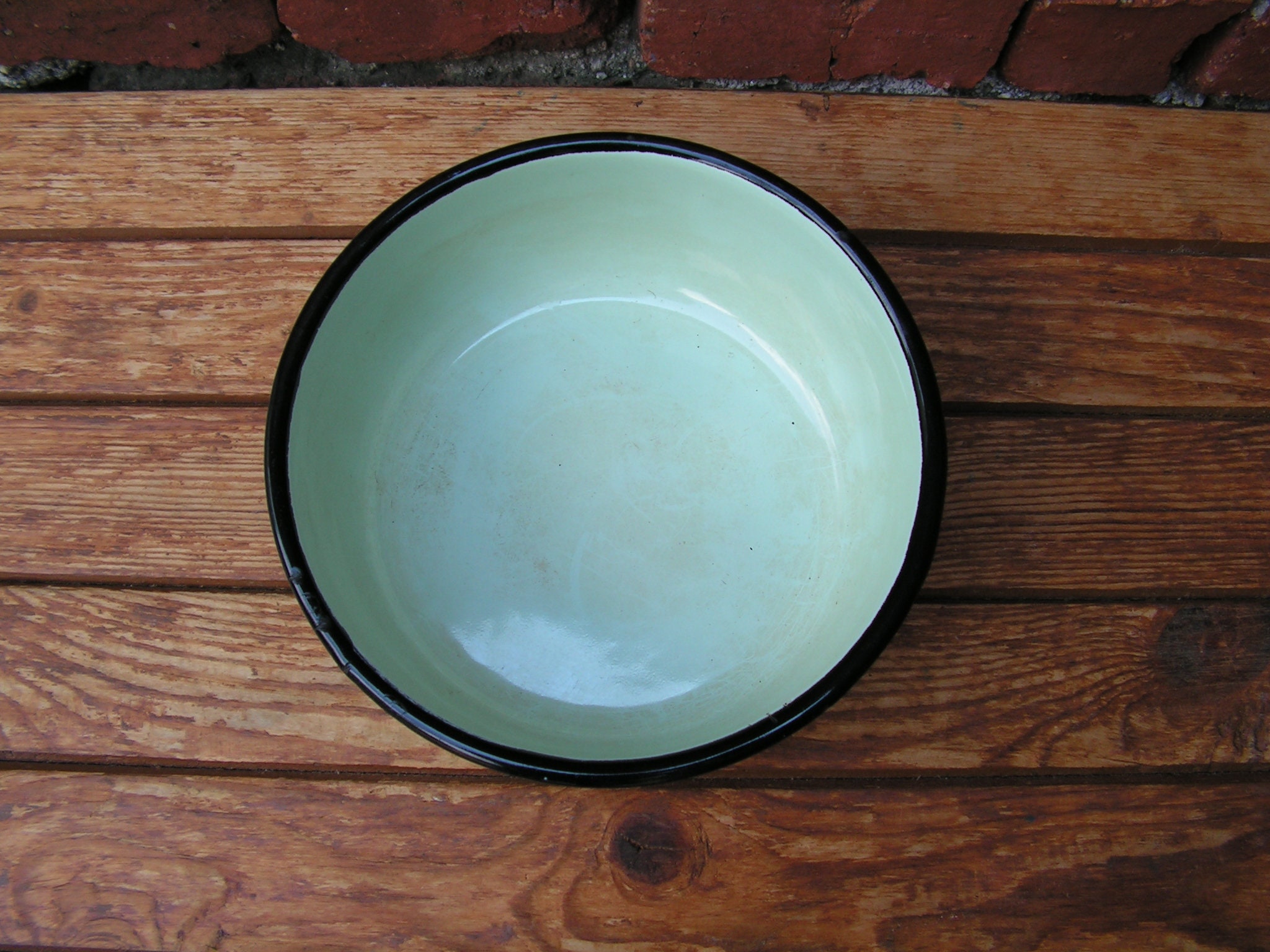 Vintage Blue Enamel Bowl Enamelware Enamel Cooking Utensil - Etsy