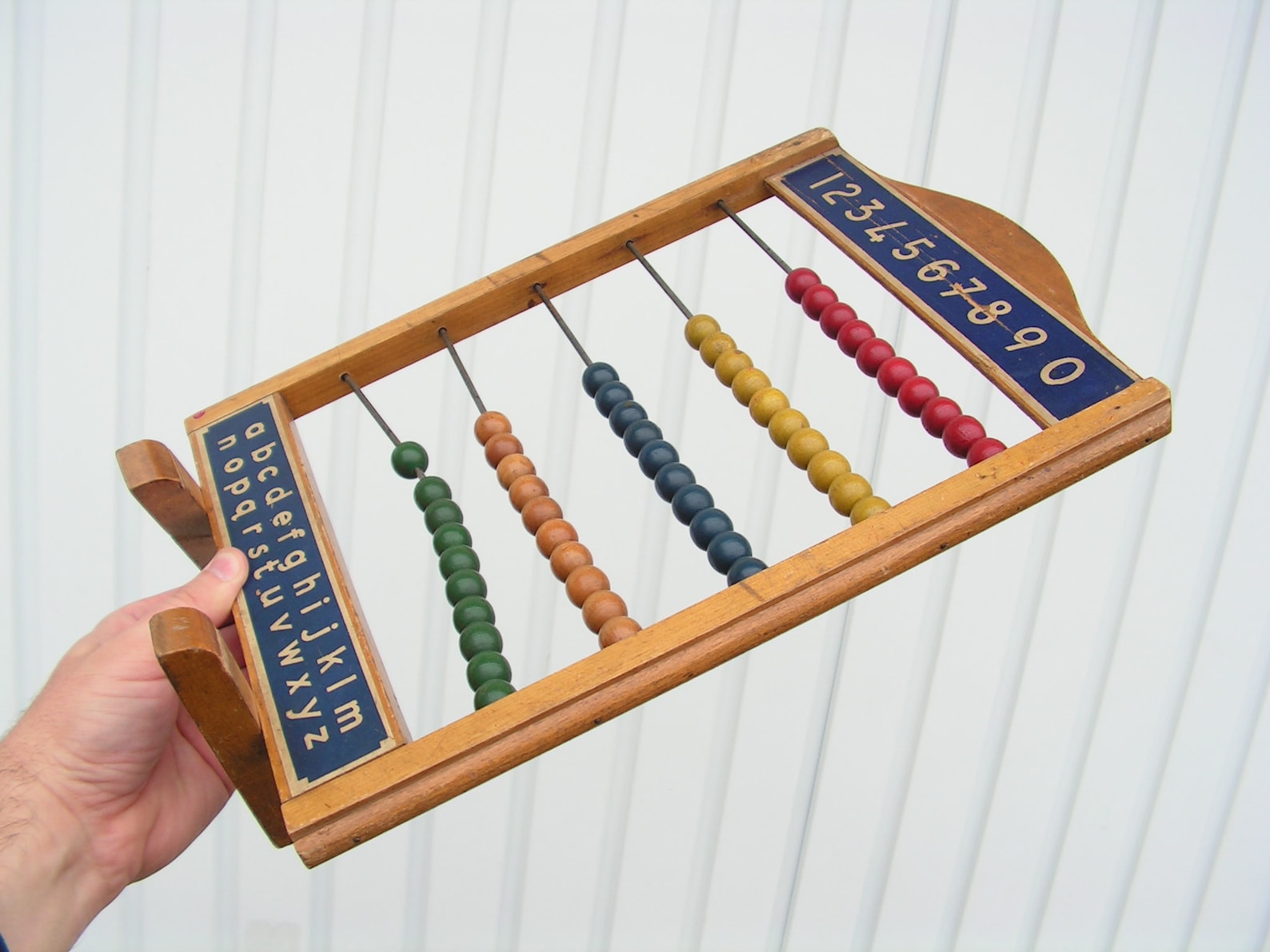 Rare English Big Abacus Antique Abacus Vintage Wooden Abacus - Etsy