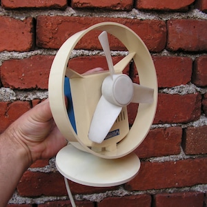 Vintage Working Electric Fan Retro Electric Ventilator Table Fan ...