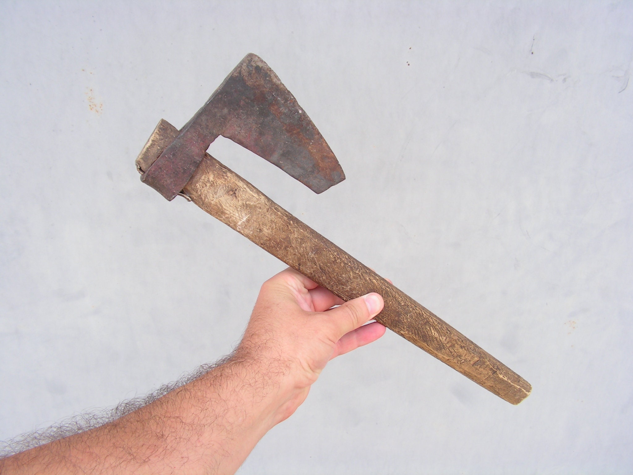 Primitive Ax Antique axe Small ax Iron ax Axe with wooden | Etsy