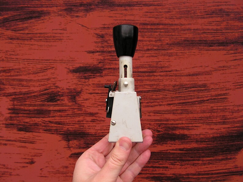 Vintage Automatic Numbering Machine Old Office DDR Stamp Retro - Etsy