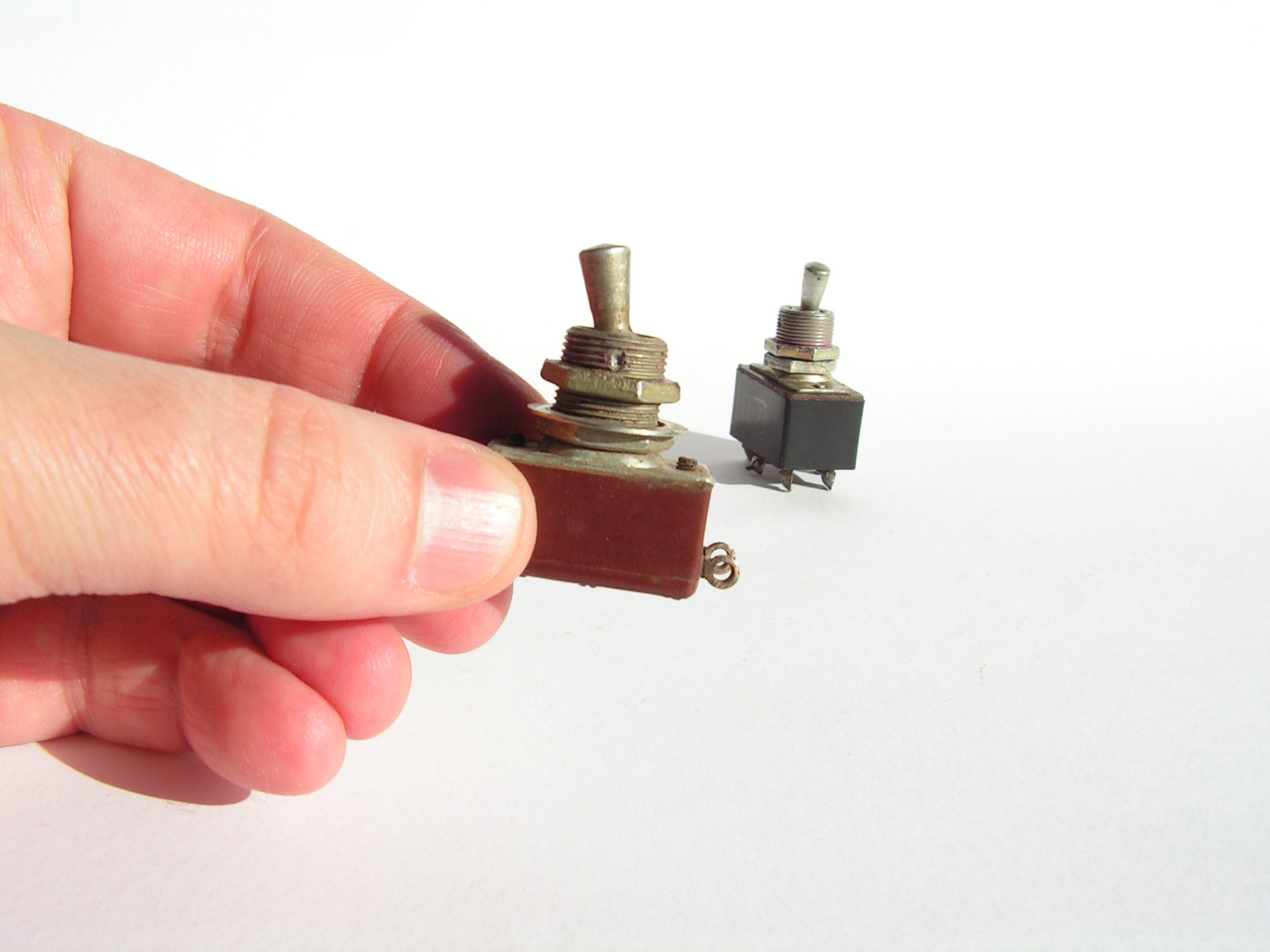 Vintage On/off Toggle Switch Set of 2 Vintage Switches Old | Etsy