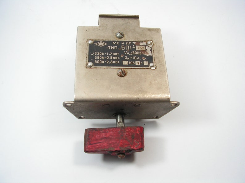 Vintage Mechanical Switch 1957s Switch 220V 500V Toggle - Etsy